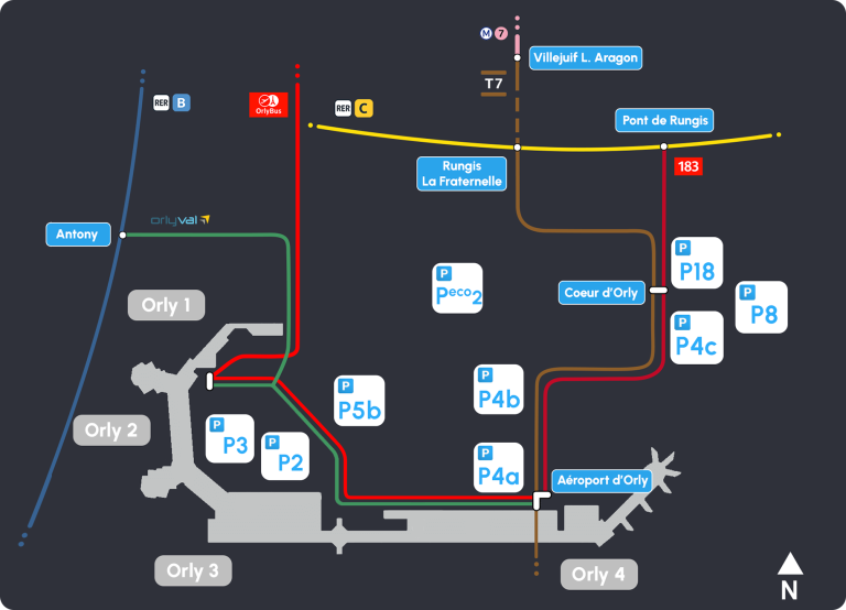Infographie #39 – Se rendre à l’aéroport Paris Orly - Flight-Report
